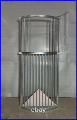 Galvanised HEAVY DUTY top & bottom opener corner Hay feeder ...